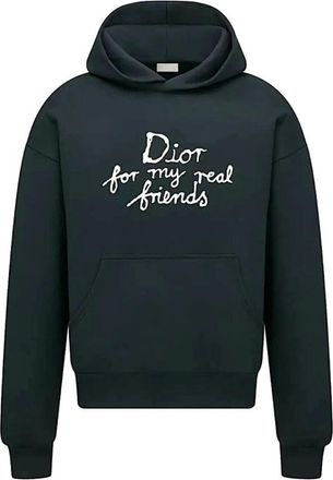 Dior Homme, Sweatshirts et sweats &agrave; capuche, Bleu, Taille: XL Maglia