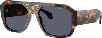 Versace unisex, Accessoires, Brun, Taille: 56 MM Ve4508U Lunettes de soleil