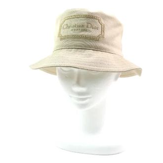Dior Pre-owned Logo-gestickter Baumwoll-Bucket Hat - - Pre-owned - Herren - Beige - ONE SIZE