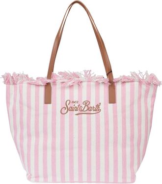 MC2 Saint Barth Femme, Sacs, Rose, Taille: ONE Size Vanity Tote Bag