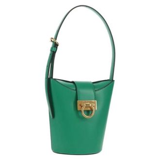 Ferragamo Pre-owned Bucket Bag - - Pre-owned - Damen - Gr&uuml;n - ONE SIZE