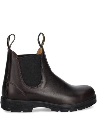 Blundstone bottines chelsea &agrave; double languette denfilage - Marron