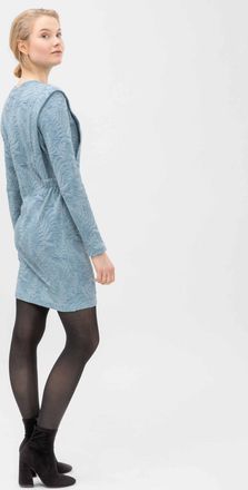 Lovjoi Damen vegan Mini Kleid Abelone Vintage Blue