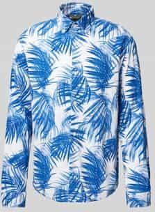 Tom Tailor Denim Relaxed Fit Freizeithemd aus Viskose-Leinen-Mix