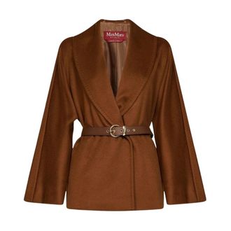 Max Mara Abissi Jacke - - Coats - Damen - Braun - 2XS