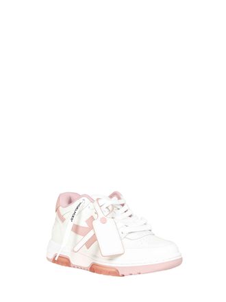 Off-white Womens Sneakers Out Of Office White Bovine Leather (top Grain) Trainers