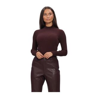 Aaiko Jaro Top - - Knitwear - Damen - Braun - XL