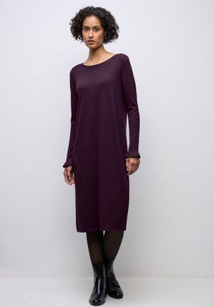 Street One Midikleid mit Rundhalsausschnitt