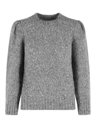 Isabel Marant Pull Col Rond - Gris