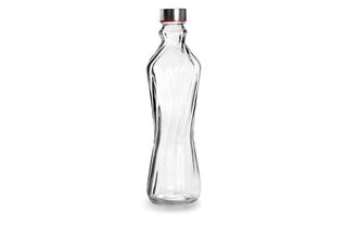 Ibili Flasche Lazo, 1 Liter, Glas, wiederverwendbar