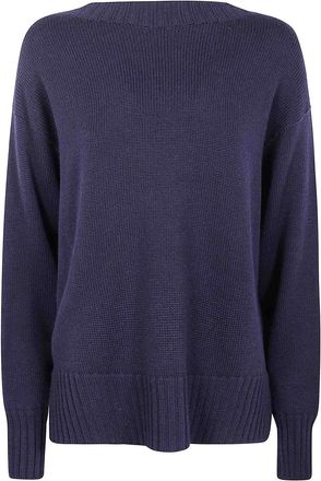 Drumohr Pull Col Rond - Bleu