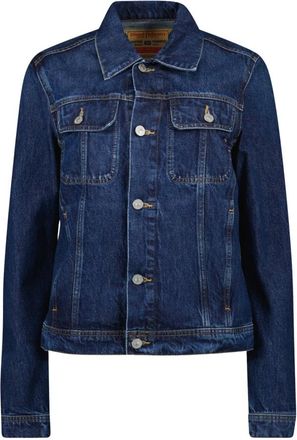 Diesel Femme, Vestes, Bleu, Taille: 36 FR Veste en jean De-Bonny Blue