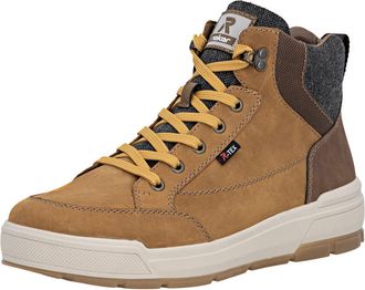 Rieker Boots Rieker Schn&uuml;rstiefel - Gelb Leder