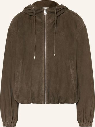 Marc O'Polo Marc Opolo Lederjacke gruen