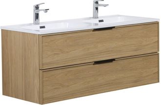 Badplaats Badezimmerm&ouml;bel-Set Luxor 120 cm - Eiche hell - Badezimmerm&ouml;bel