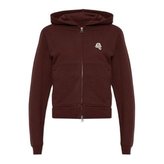 Moncler Kapuzenpullover - - Sweatshirts & Hoodies - Damen - Braun - XS