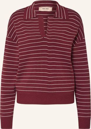 Mos Mosh Mos Mosh Strick-Poloshirt Mmaliz rot