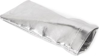 styleBREAKER Etui Brillenetui Metallic mit Putztuch