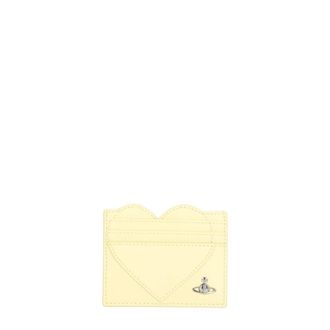 Vivienne Westwood Femme, Accessoires, Jaune, Taille: ONE Size Flat Card Holder