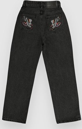 Blue Tomato Eagles Vintage Baggy Kids Jeans washed black