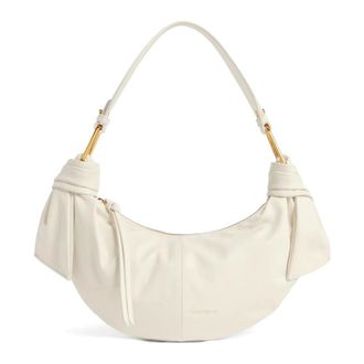 Coccinelle Femme, Sacs, Blanc, Taille: ONE Size Furoshiki Shoulder Bag
