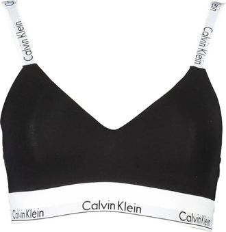 Calvin Klein Femme, Sous-v&ecirc;tements, Noir, Taille: 36 FR Modern Cotton Lightly Lined Bralette
