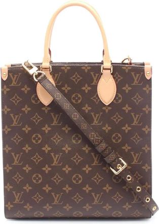 Louis Vuitton 2010-2025 Monogram Sac Plat PM satchel - Braun