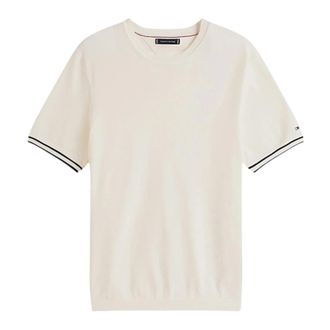 Tommy Hilfiger Homme, Tops, Beige, Taille: S T-shirt ZOO