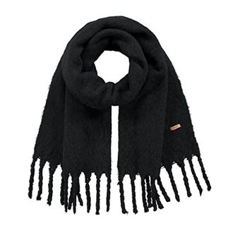Barts Femme Fyone Scarf Echarpe, Noir, Taille unique EU