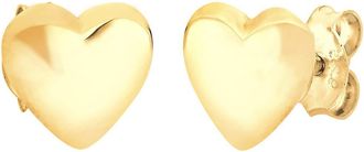 Elli Ohrringe Damen Ohrstecker Herz Motiv Trend aus 925 Sterling Silber