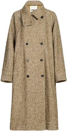 Bellerose Manteau Juliette en laine m&eacute;lang&eacute;e