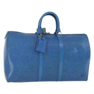 Louis Vuitton Pre-owned Weekend Bag - - Pre-owned - Damen - Blau - ONE SIZE
