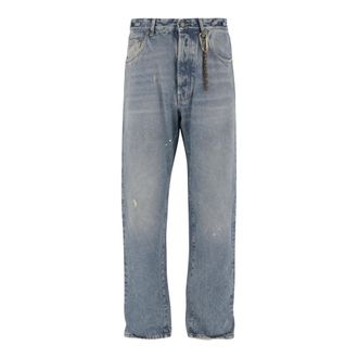Darkpark Klassische Baumwoll-Denim-Jeans - - Jeans - Herren - Blau - W34