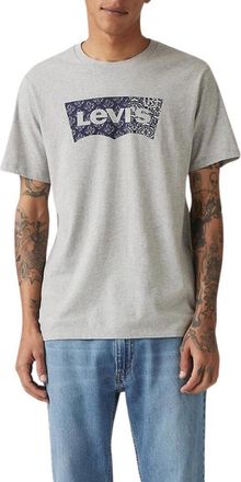 Levi's Graphic Crewneck Tee Batwing Bandana Fil