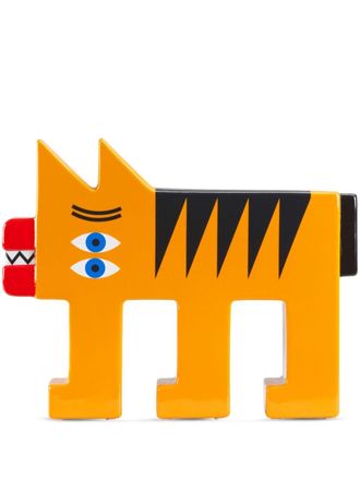 QEEBOO vase Turbo en céramique (25 cm x 32 cm) - Orange