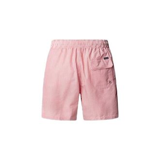 Fa&ccedil;onnable Short de bain ray&eacute; en seersucker