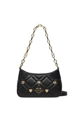 Love Moschino JC4121PP1MLI0000, Sac &agrave; bandouli&egrave;re femme, noir, unique, Noir, Taille unique