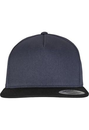 Flexfit Bonnet Unisexe, Bleu Marine/Noir, Taille Unique