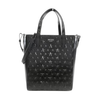 Jimmy Choo London Pre-owned Pegasinsfva Patent Shoulder Bag - - Pre-owned - Damen - Schwarzk - ONE SIZE