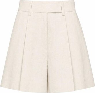 Silvian Heach Femme, Shorts, Blanc, Taille: 36 FR Posane High-Waist Shorts