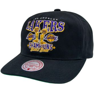 Mitchell & Ness NBA Champions Deadstock Baseball Snapback Cap - Los Angeles Lakers, One Size