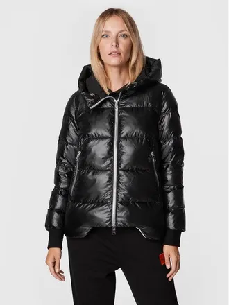 DIEGO M Winterjacke 22IP-R269 Schwarz Regular Fit