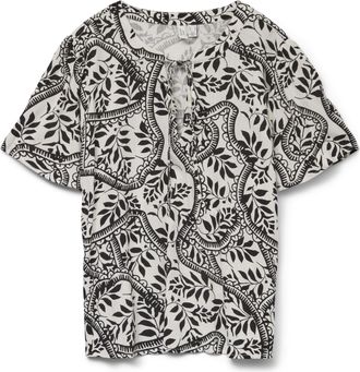 Vero Moda Vmbali S/S V-Neck Top WVN Btq Ga