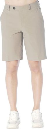Roberto Ricci Design Rrd, Homme, Shorts, Beige, Taille: 3XL Bermuda in tessuto tecnico no stiro