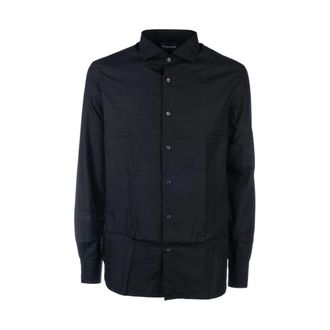 Emporio Armani Homme, Chemises, Noir, Taille: XS Maglieria
