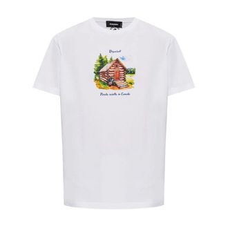 Dsquared2 Wei&szlig;es Hemd f&uuml;r M&auml;nner - - Tops - Herren - Wei&szlig; - XL