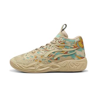 Puma Chaussures de basketball MB.04 Flare Unisexe, Chaussures, Beige, 49.5