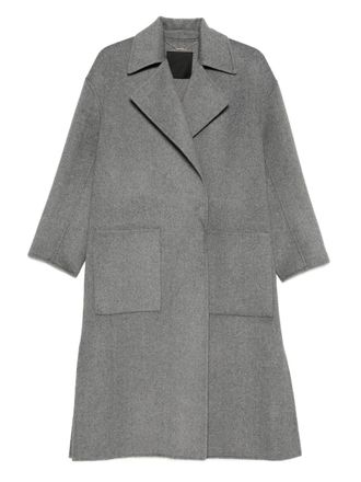 Liu Jo manteau ceinturé à poches poitrine - Gris