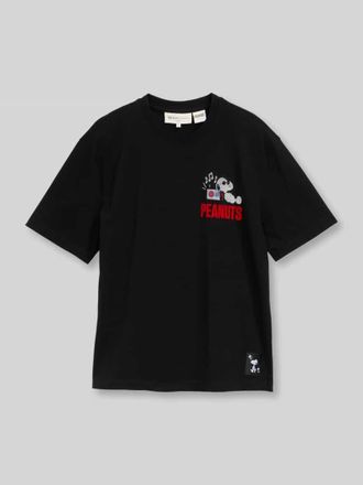 Tom Tailor Denim Relaxed Fit T-Shirt mit Peanuts Motiv-Print
