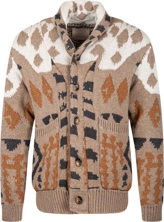 Tooco cardigan boutonné à col v - Tons neutres